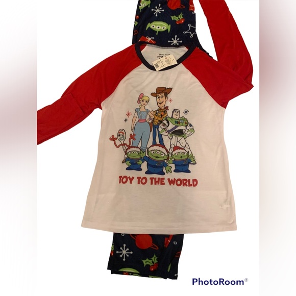 Disney | Matching Sets | Disney Toy Story Red And White 2 Piece Set ...